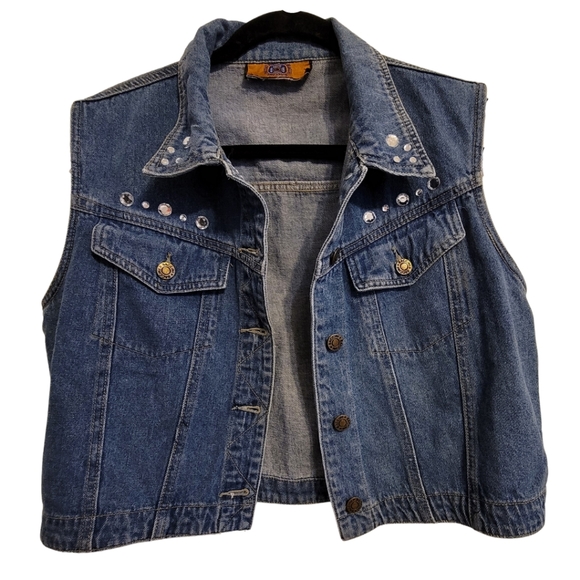 Baccini | Other | Baccini Denim Vest | Poshmark